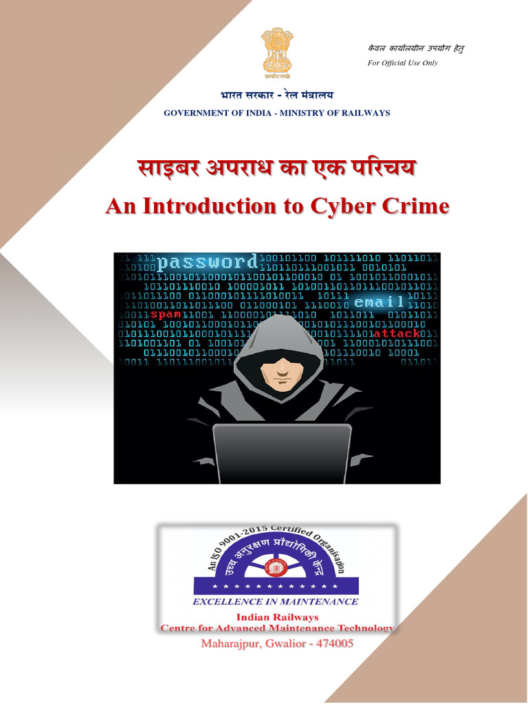 Booklet on An Introduction to Cyber Crime | PDF | Denial Of Service ...