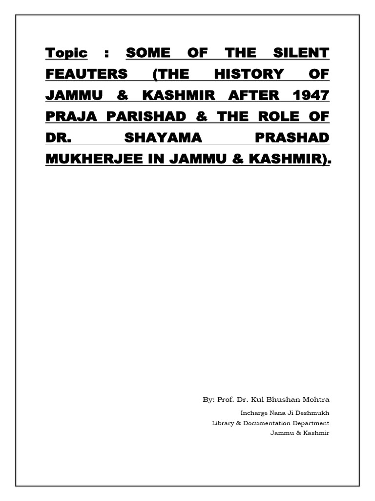 Some of The Silent Features of The Book | PDF