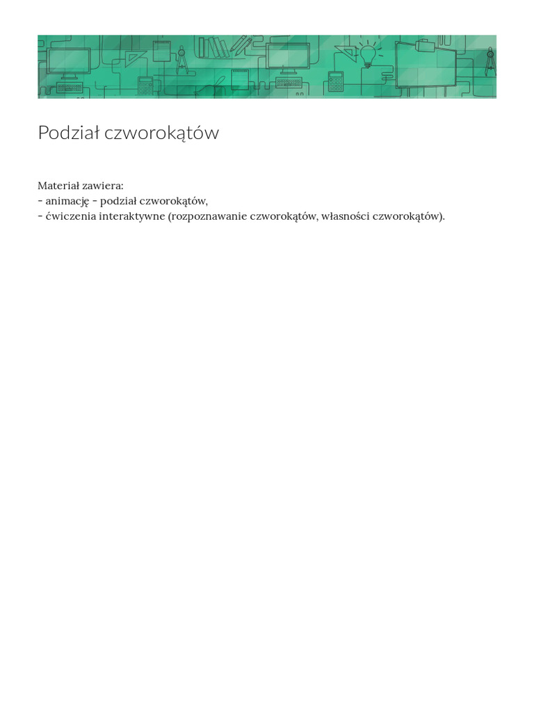 Podzial Czworokatow | PDF