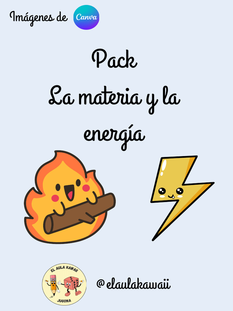 Superpack La materia y la energía - @elaulakawaii | PDF | Importar | Sólido