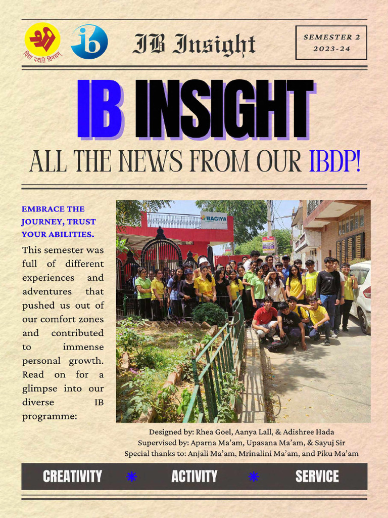 IB Newsletter - Semester 2 - 2023-24 | PDF