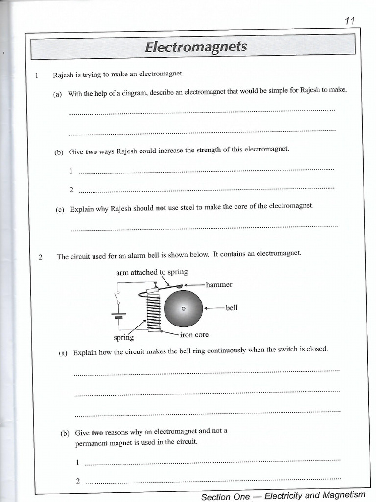 Electromagnet Scan | PDF