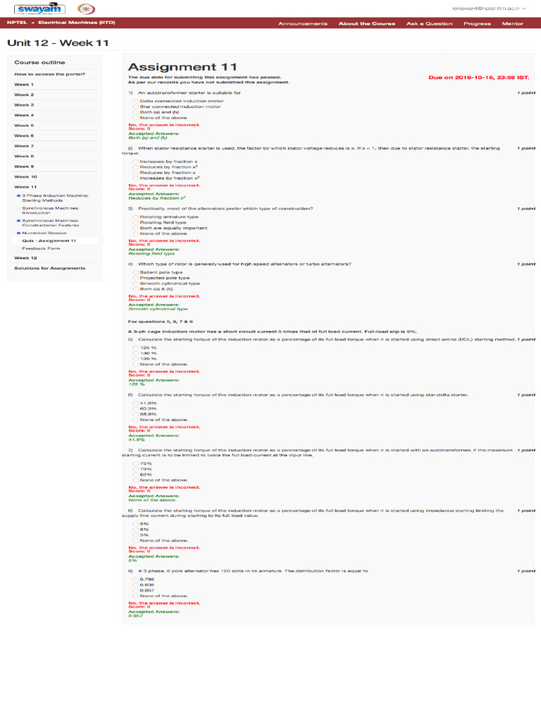 Week 11 Assignment 11 | PDF
