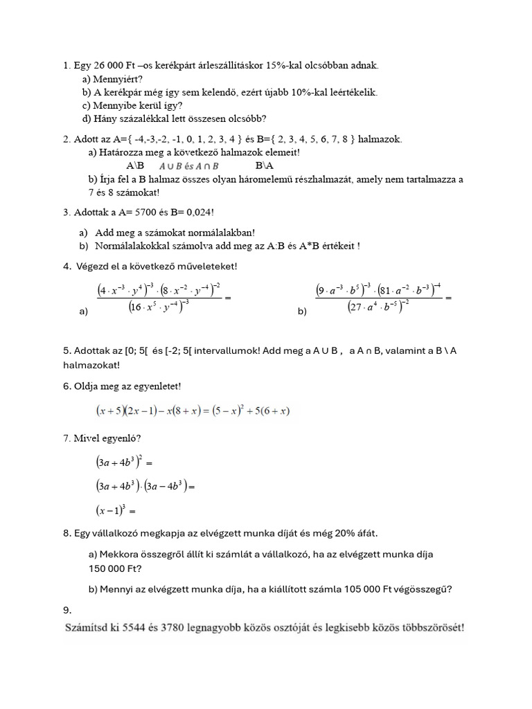 Caren Gyakorló | PDF