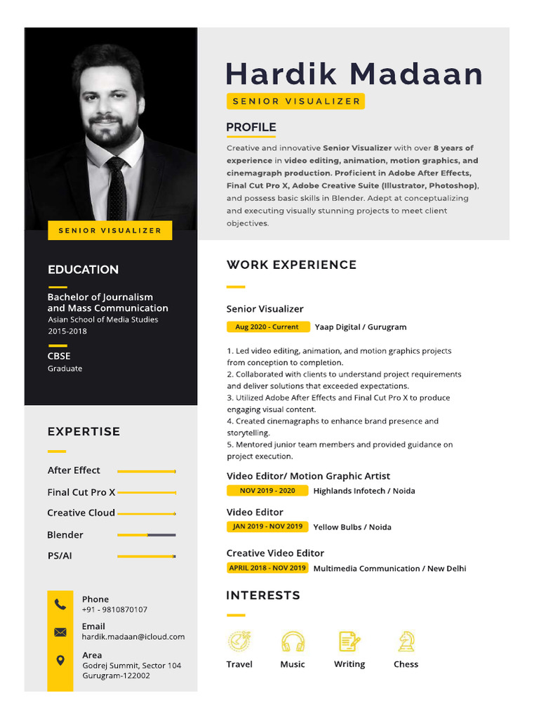 CV 2024 Compressed | PDF | Editing | Mass Media