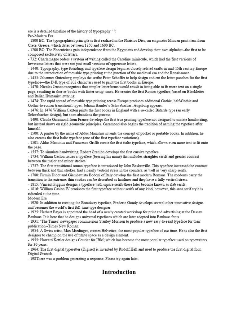 Introduction of book | PDF | Typography | Typefaces