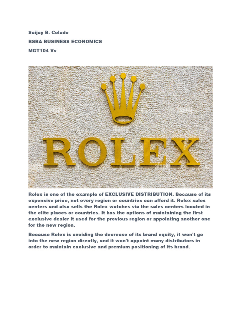 Rolex | PDF