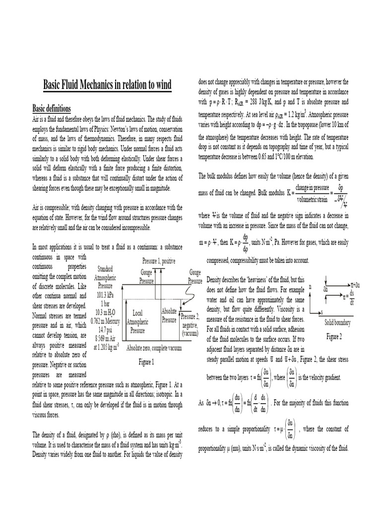 Flow Patterns Handout | PDF | Fluid Dynamics | Viscosity