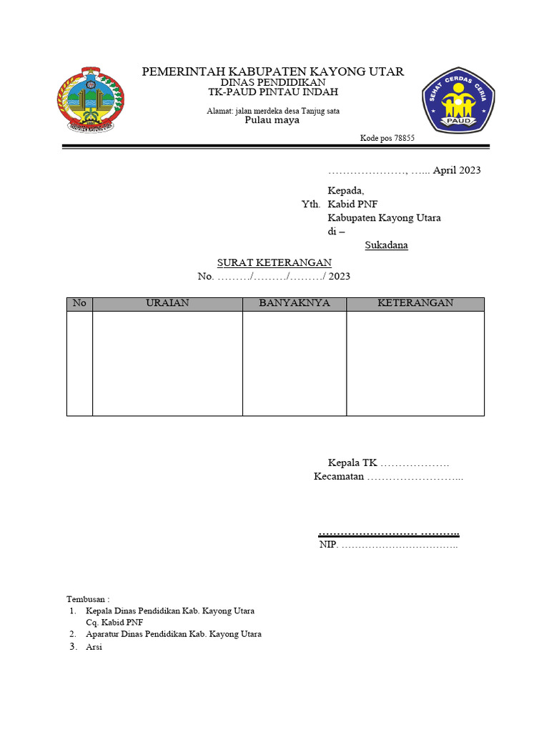 Contoh Lab-Bul Terbaru 1 | PDF