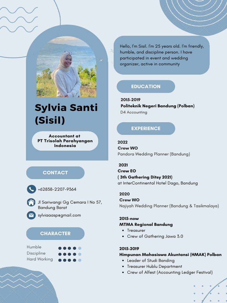 CV Sylvia Santi | PDF