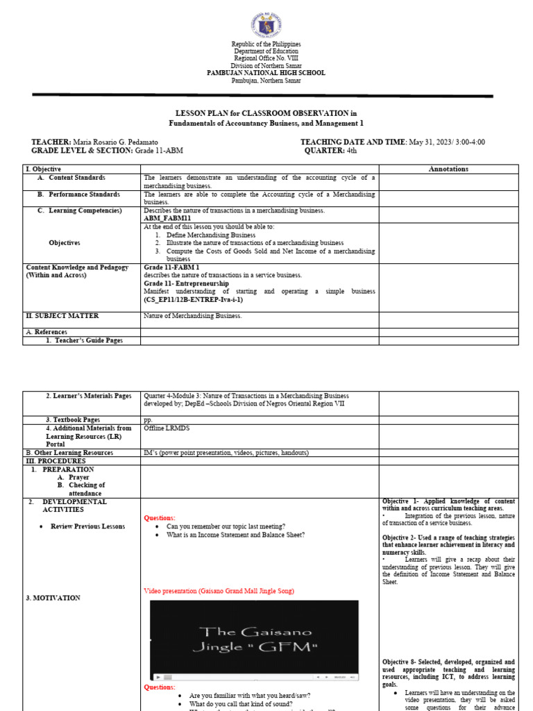 Understanding Merchandising Transactions | PDF | Cost Of Goods Sold ...