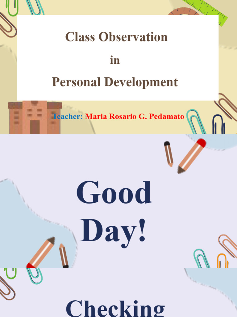 Personal Development Class Guide | PDF | Parent | Family