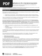 UK Qualification Levels Comparison Chart | PDF | Postgraduate Education ...
