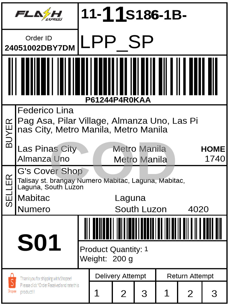 Order Details for Return Process | PDF