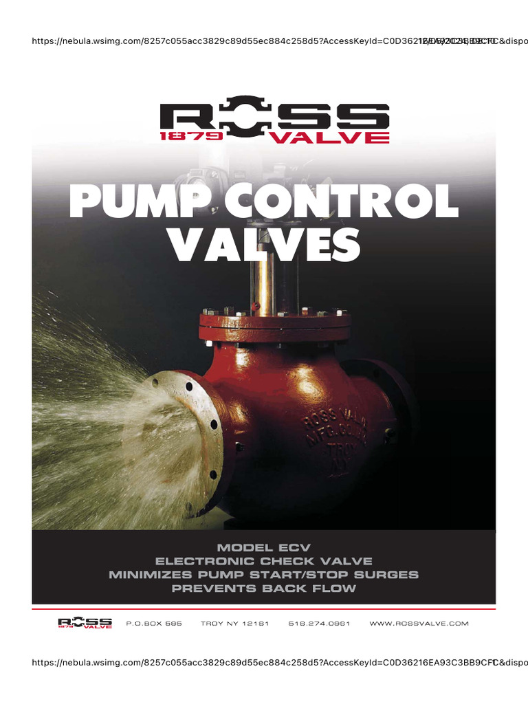 Roos Valve | Download Free PDF | Pump | Valve
