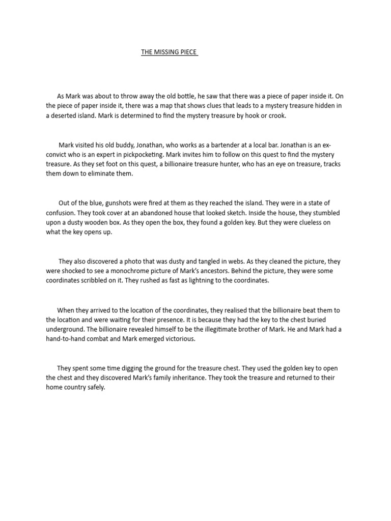 The Missing Piece | PDF