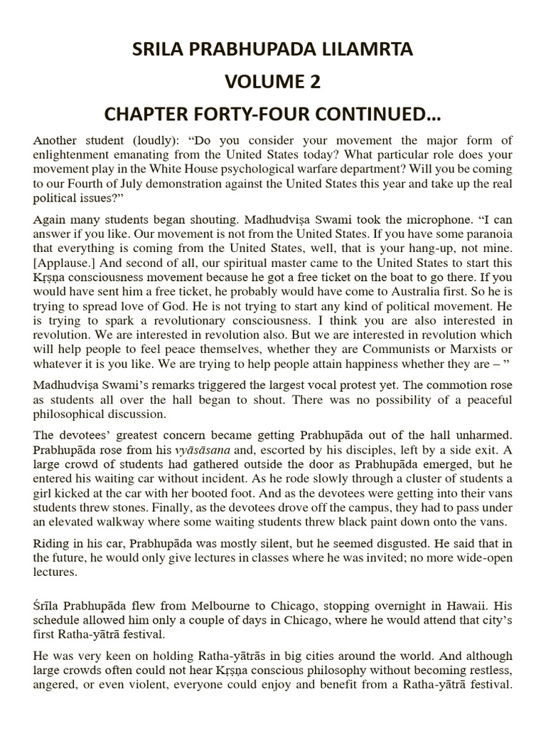 SPL Reading 524 (VOLUME TWO - CHAPTER FORTY-FOUR) | PDF | Religion ...