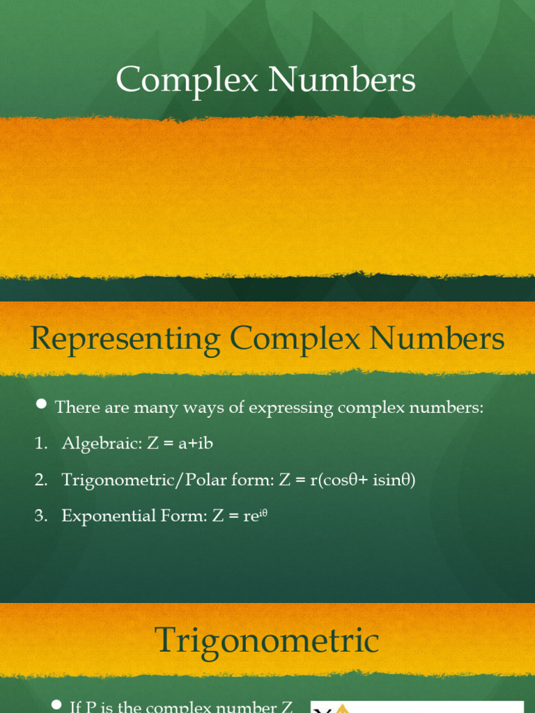 Complex 4 | PDF | Complex Number | Trigonometric Functions