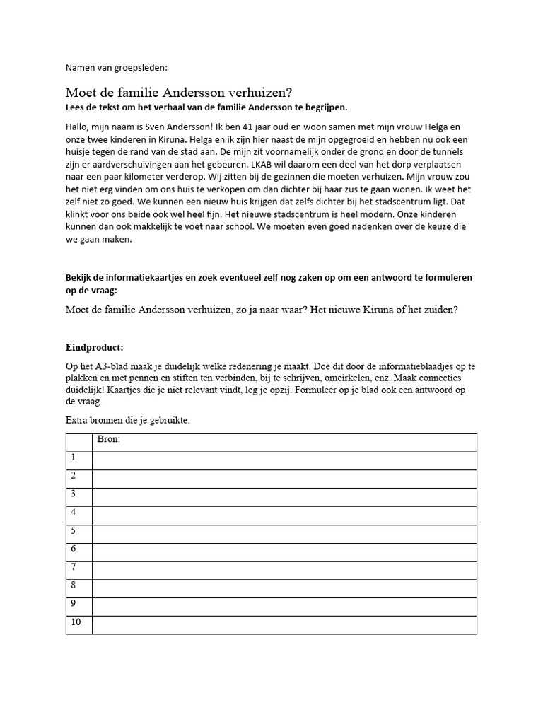 Informatieblad | PDF