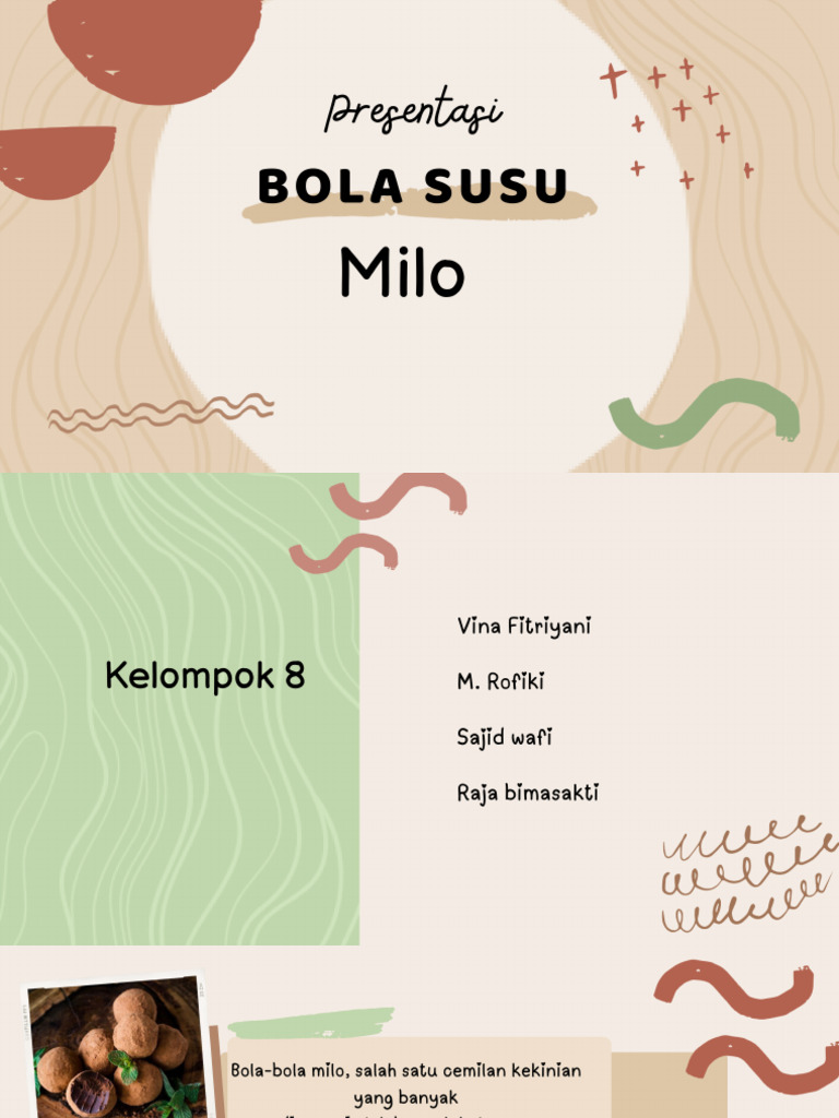 Bola Susu Milo | PDF