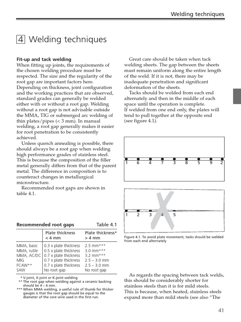 4 - Welding techniques | PDF | Welding | Construction