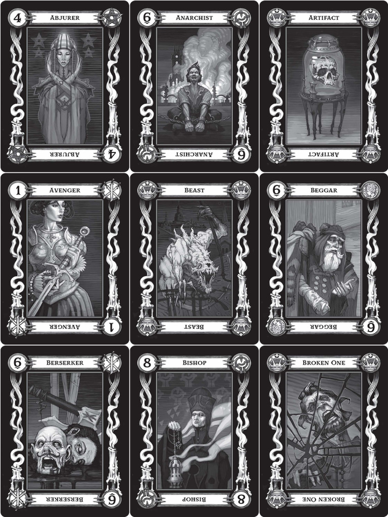 All Tarokka Cards | PDF