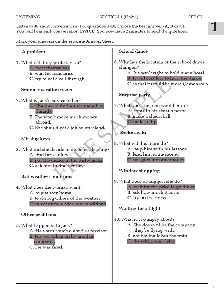 LRN C2 Sample | PDF | Whales | Tea