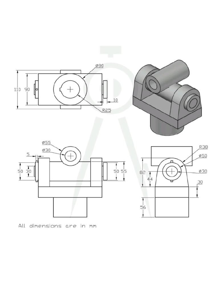 Coupling 3D Drawing | PDF