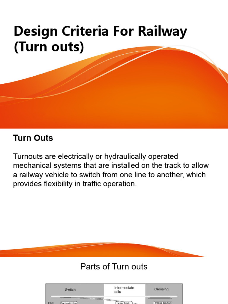 Design Criteria For Railway | PDF