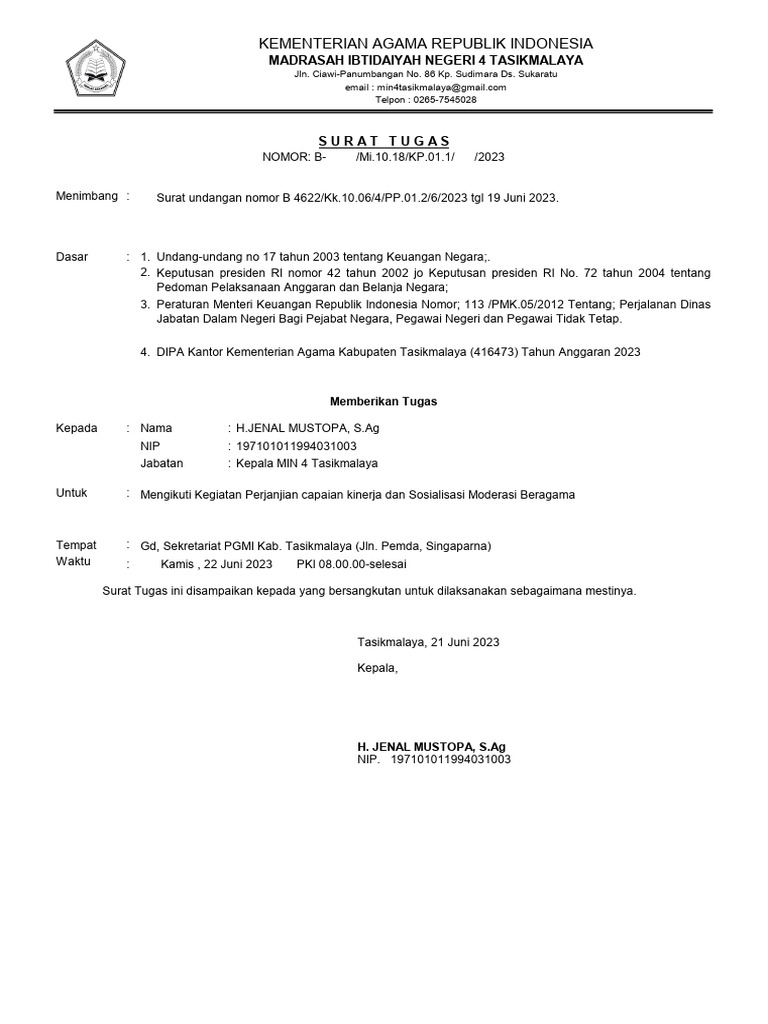 Surtug TGL 22 Juni 2023 | PDF