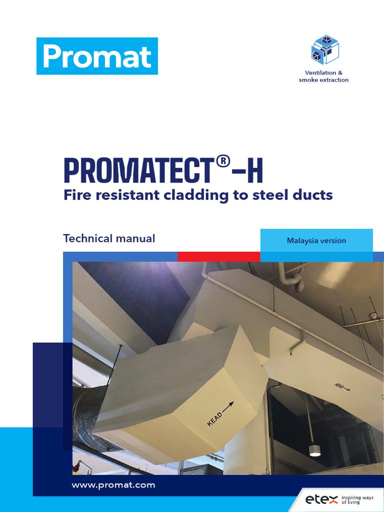 Promat Promatect H Fire Resistant Cladding To Steel Ducts en My 2023 03 ...