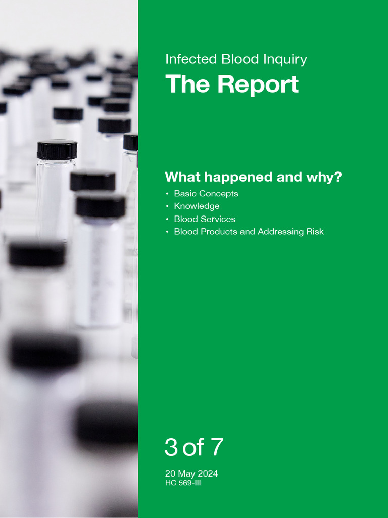Infected Blood Compensation Scheme Summary 1 of 3 | PDF | Informed ...
