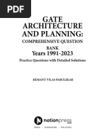 GATE Architecture Study Material Overview | PDF