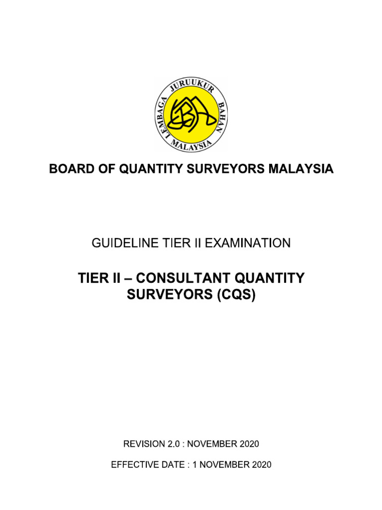 Guideline Tier II Examination | PDF
