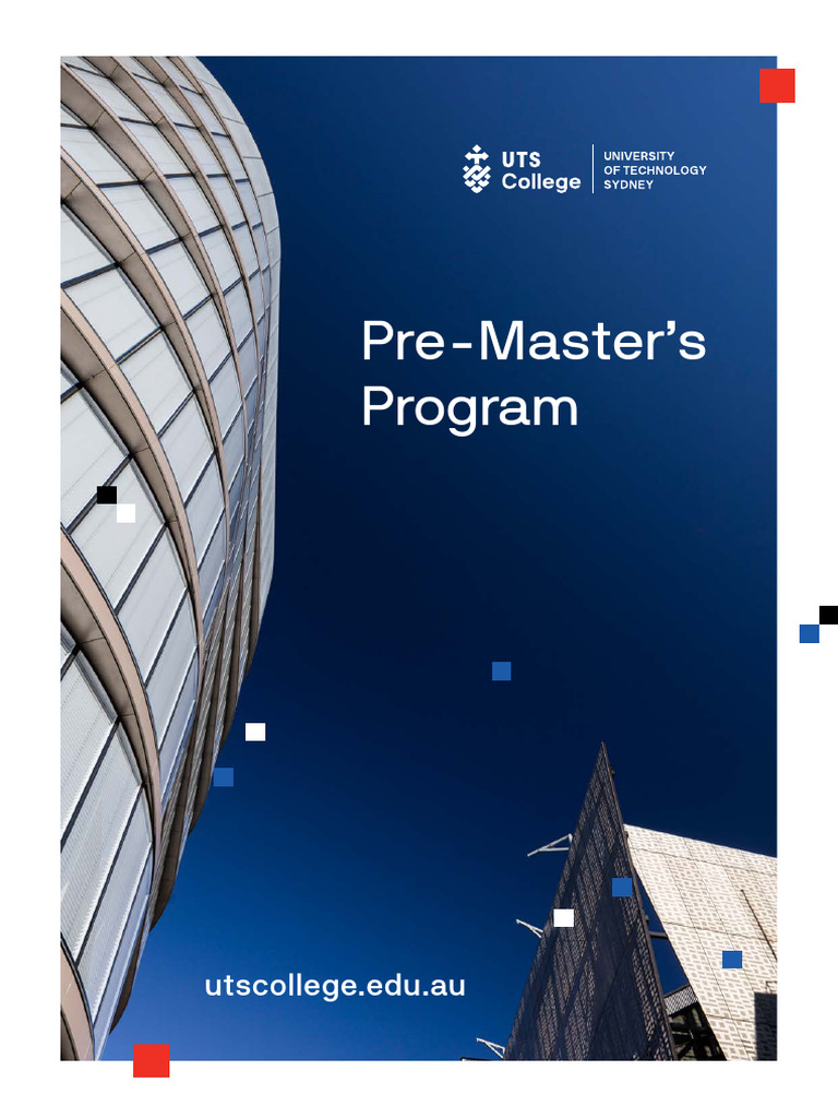UTS College Pre Masters Program Brochure 2024 | Download Free PDF ...