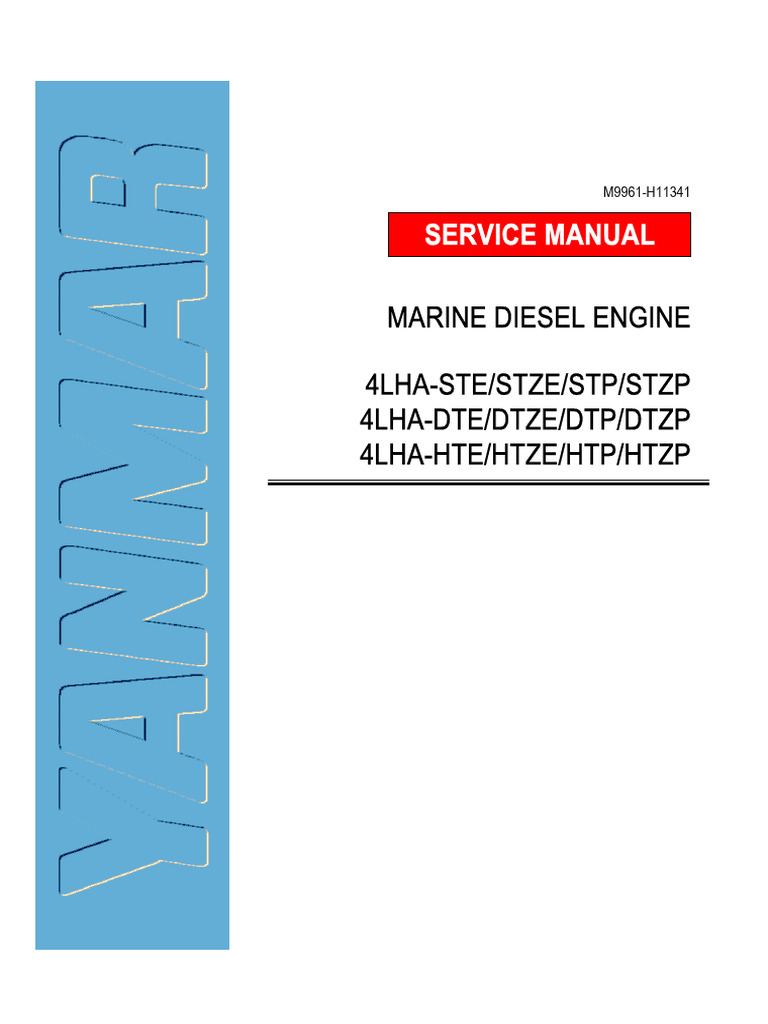 Yanmar 4LHA Series | PDF