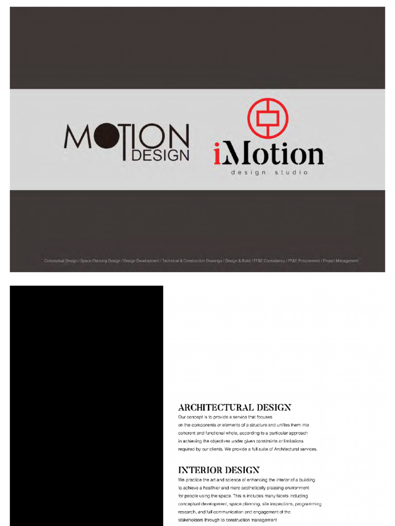 Mpany Profile - Motion&imotion 01 | PDF