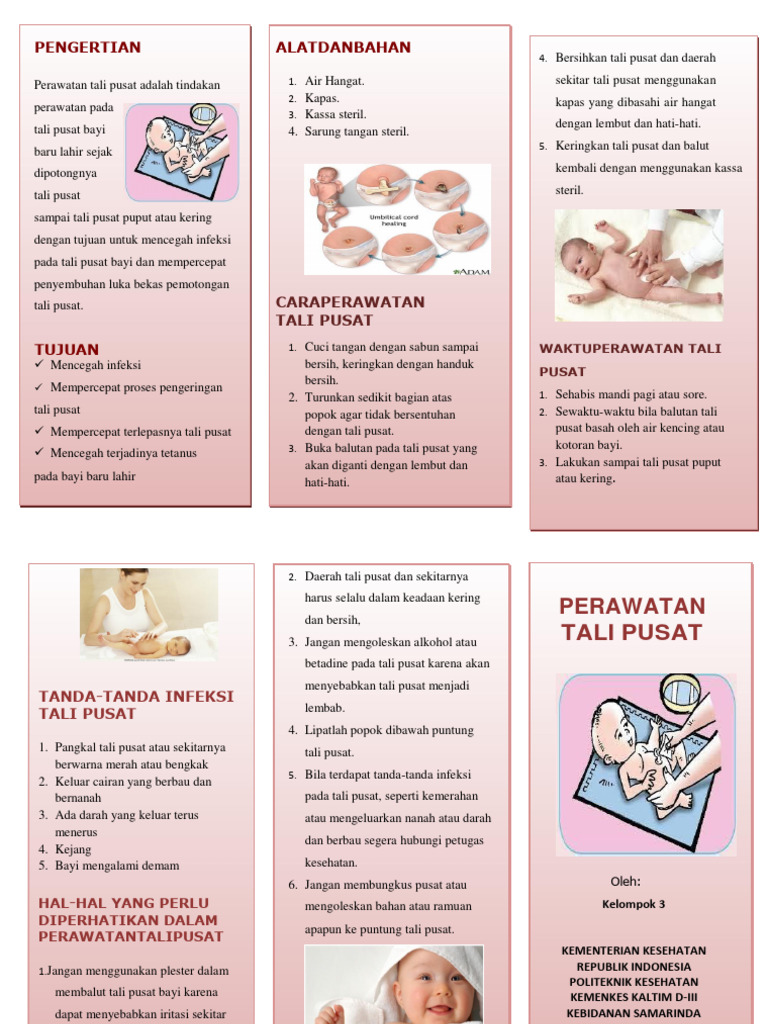Panduan Perawatan Tali Pusat Bayi | PDF