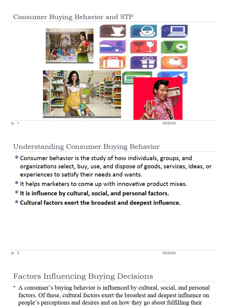 Module 3 Consumer Buying Behaviour | PDF | Market Segmentation | Marketing