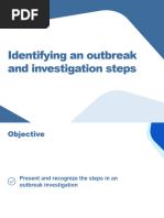 13 Steps of Outbreak Investigation | PDF | Epidemiology | Medical Diagnosis