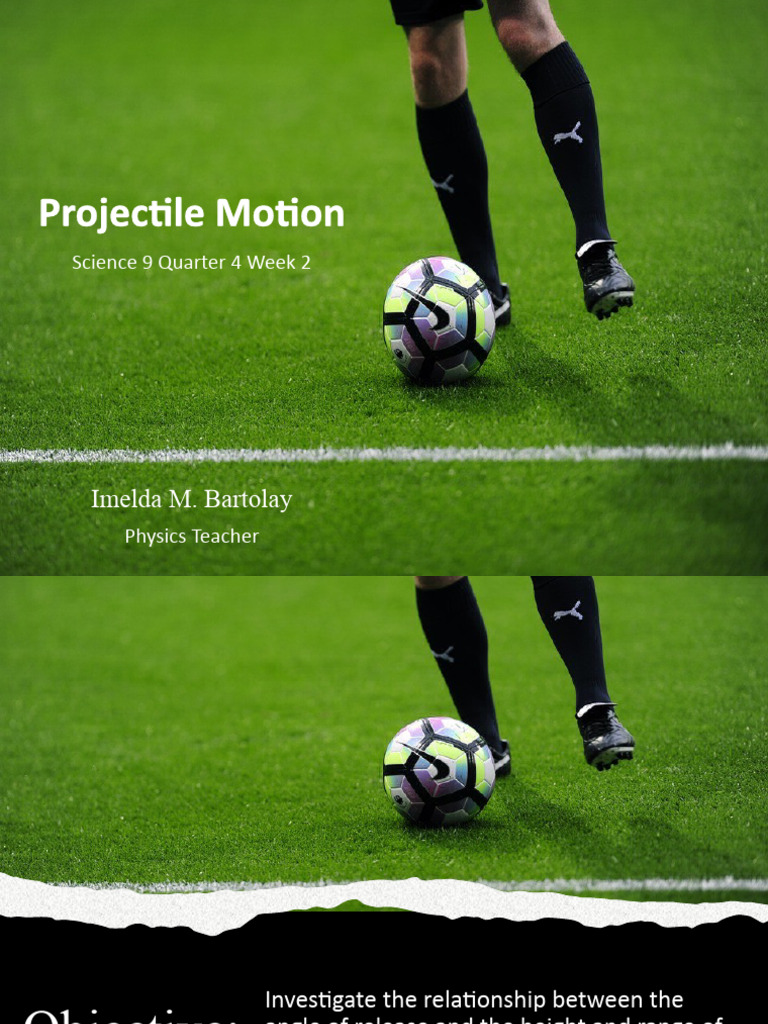 Projectile Motion 3 | PDF | Projectiles | Physical Phenomena