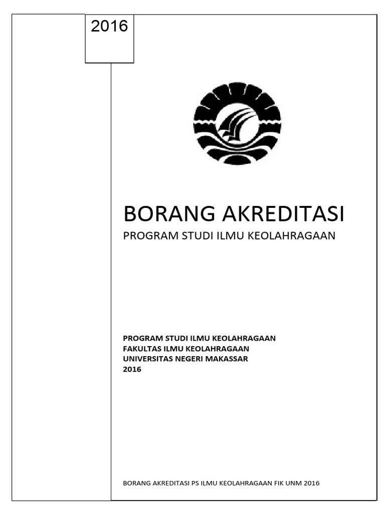 Borang Prodi Ikor 2016 | PDF | Bisnis
