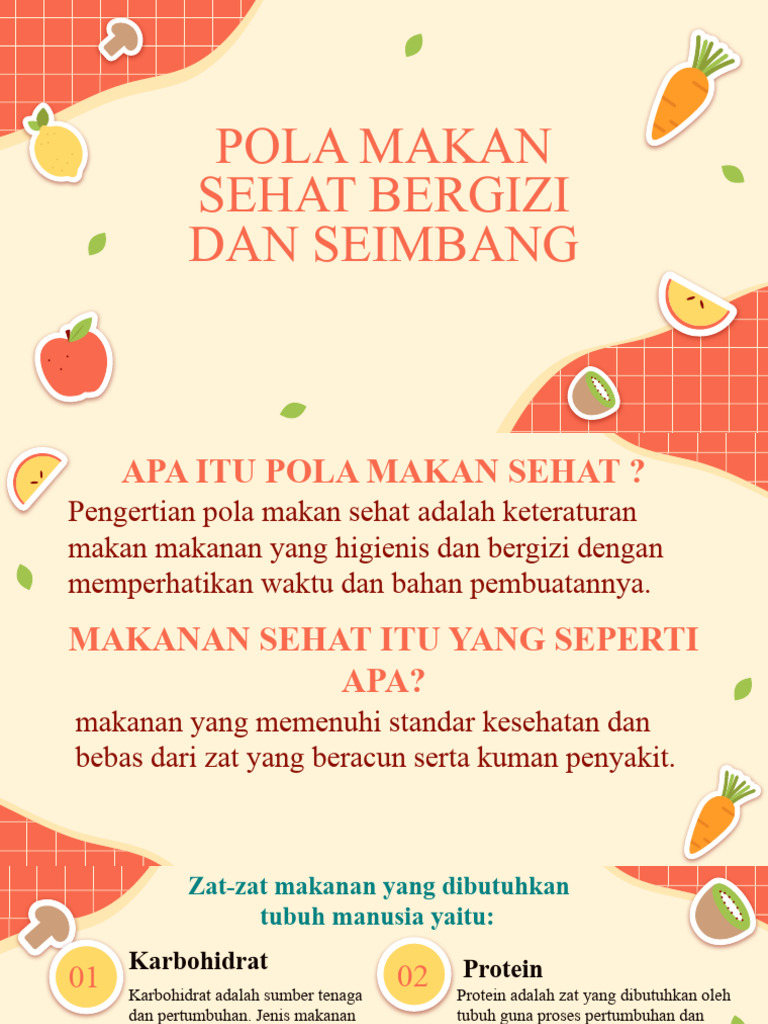 Pola Makan Sehat | PDF