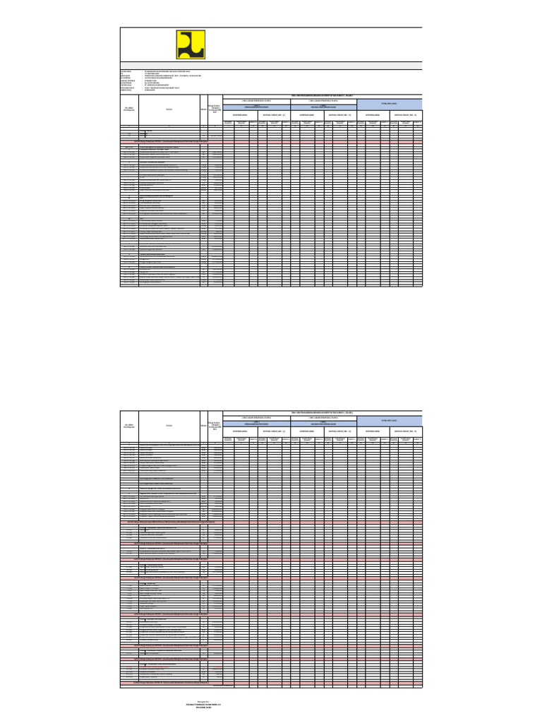 Volume JBT Presv (PPK 2.3) | PDF