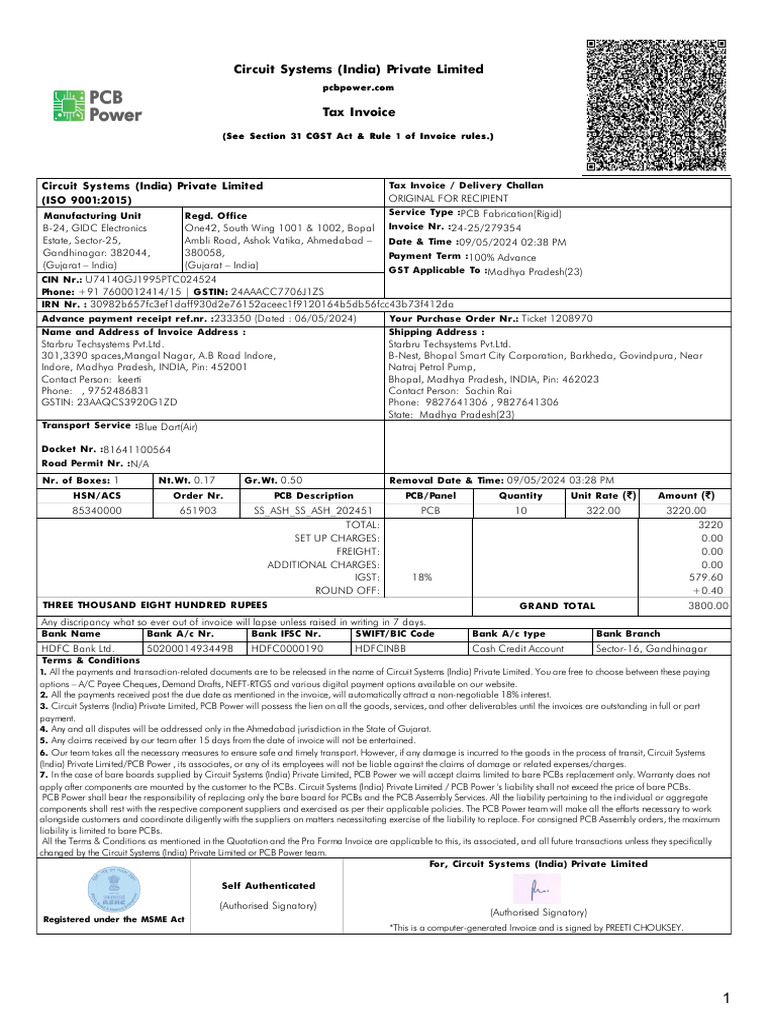 PCB Power (1) | PDF | Payments | Printed Circuit Board