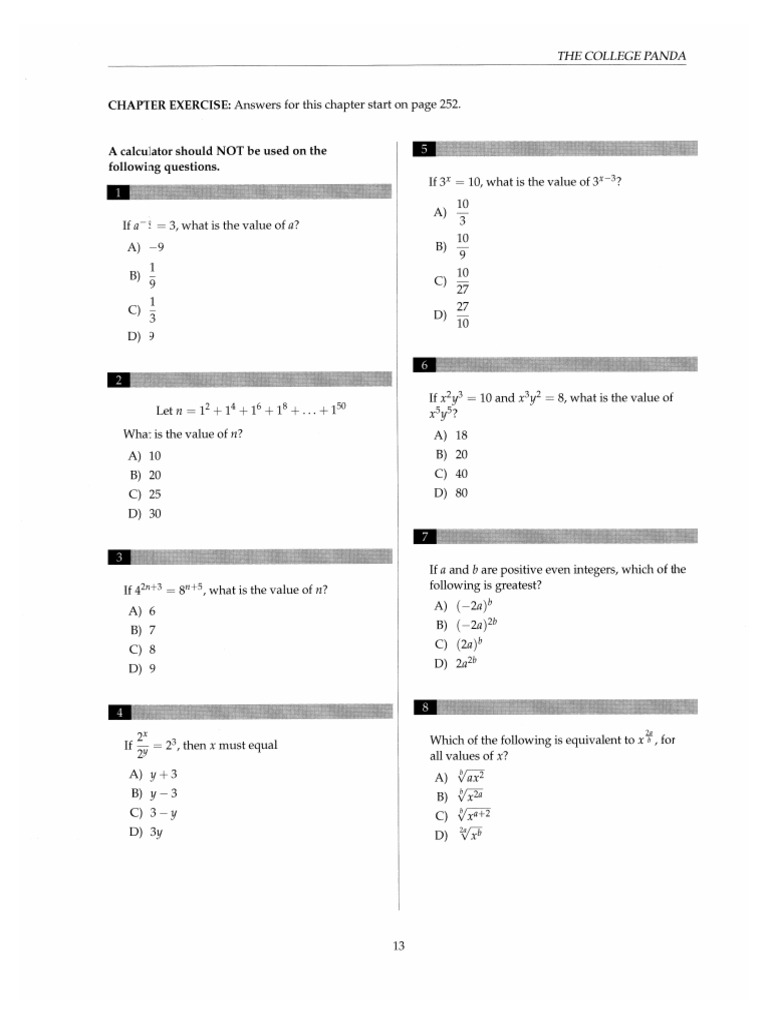 Ch01 Exponentsradicals Pdf 8202