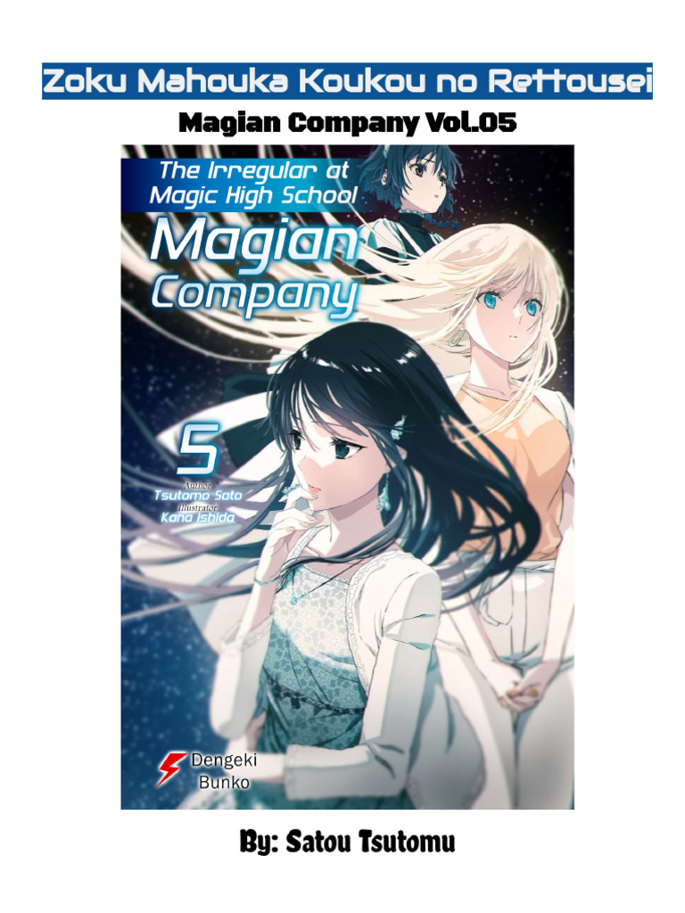Zoku Mahouka Magian Company Vol.05 | PDF | Lhasa | Defense Intelligence ...