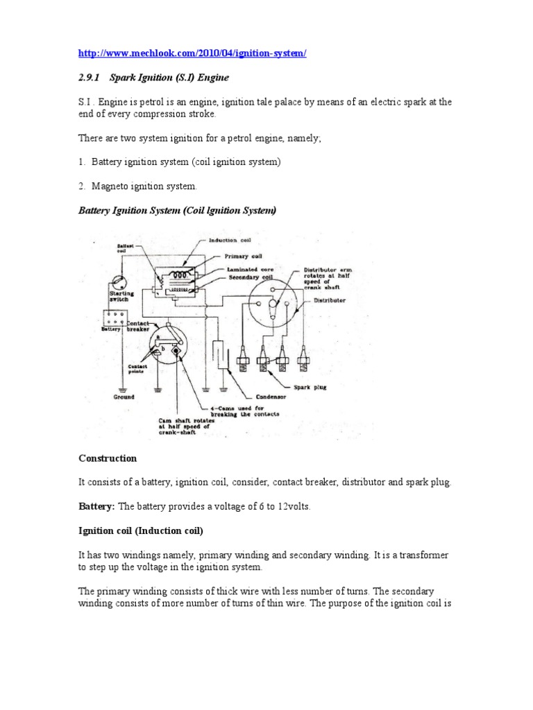 Magneto Ignition System | PDF | Ignition System | Distributor