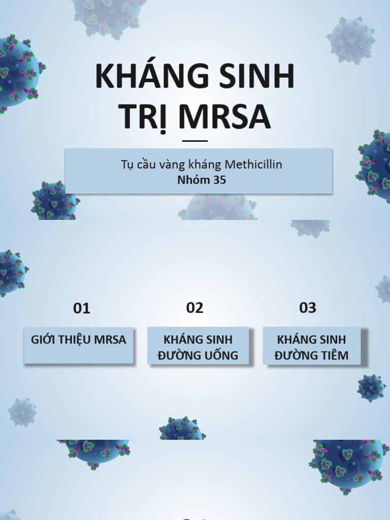 MRSA - Nhóm 35 | PDF