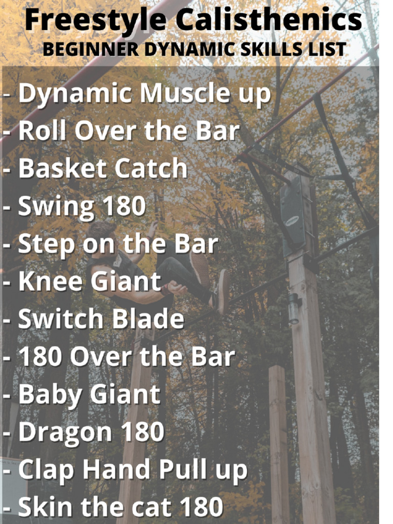 Freestyle Skills List PDF | PDF